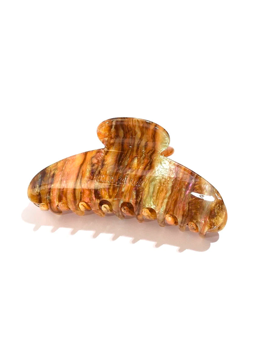 Grande Tiger Eye Claw Clip– Moje Store