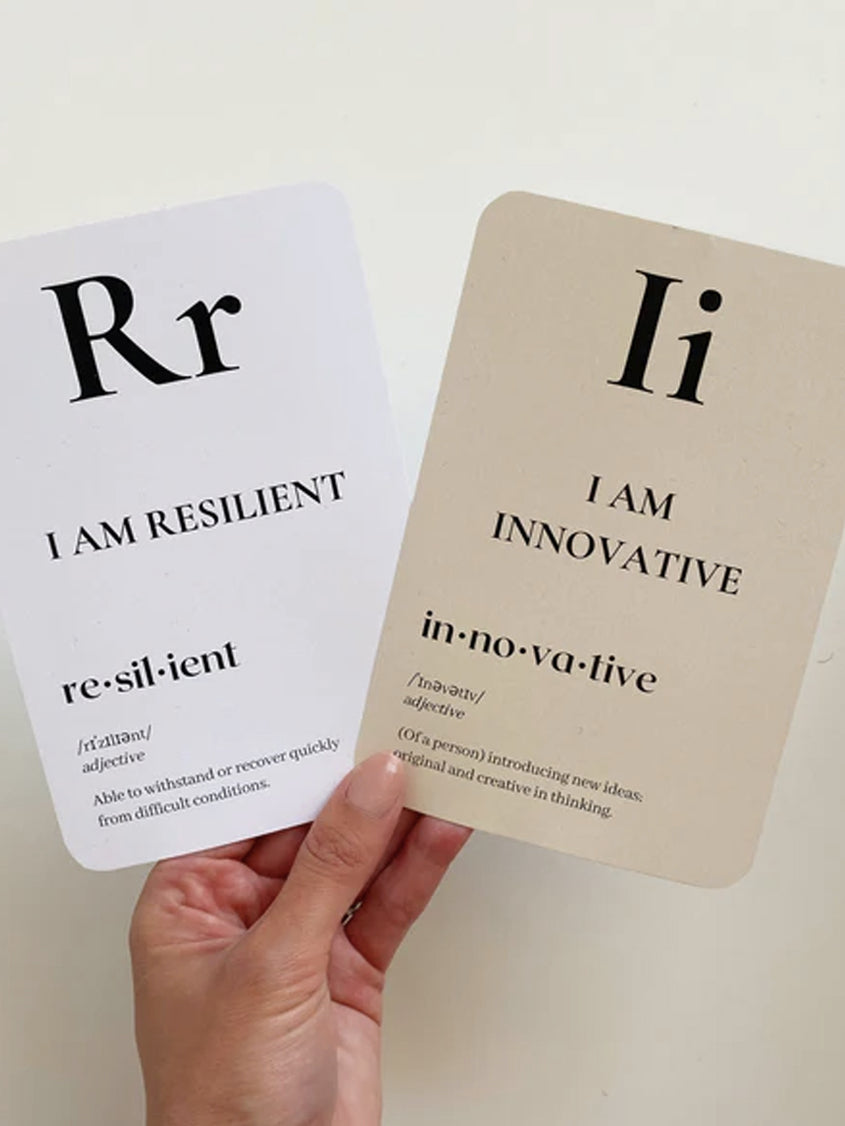 Alphabet A-Z Affirmation Cards– Moje Store